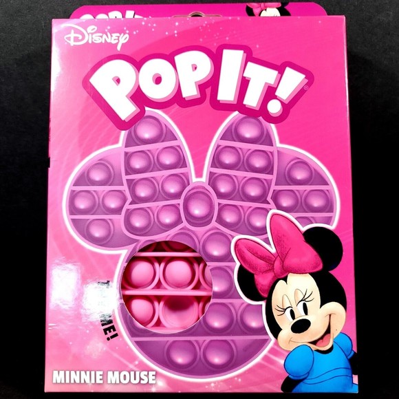 Disney | Toys | New In Box Disney Minnie Mouse Pop It Sensory Bubble ...